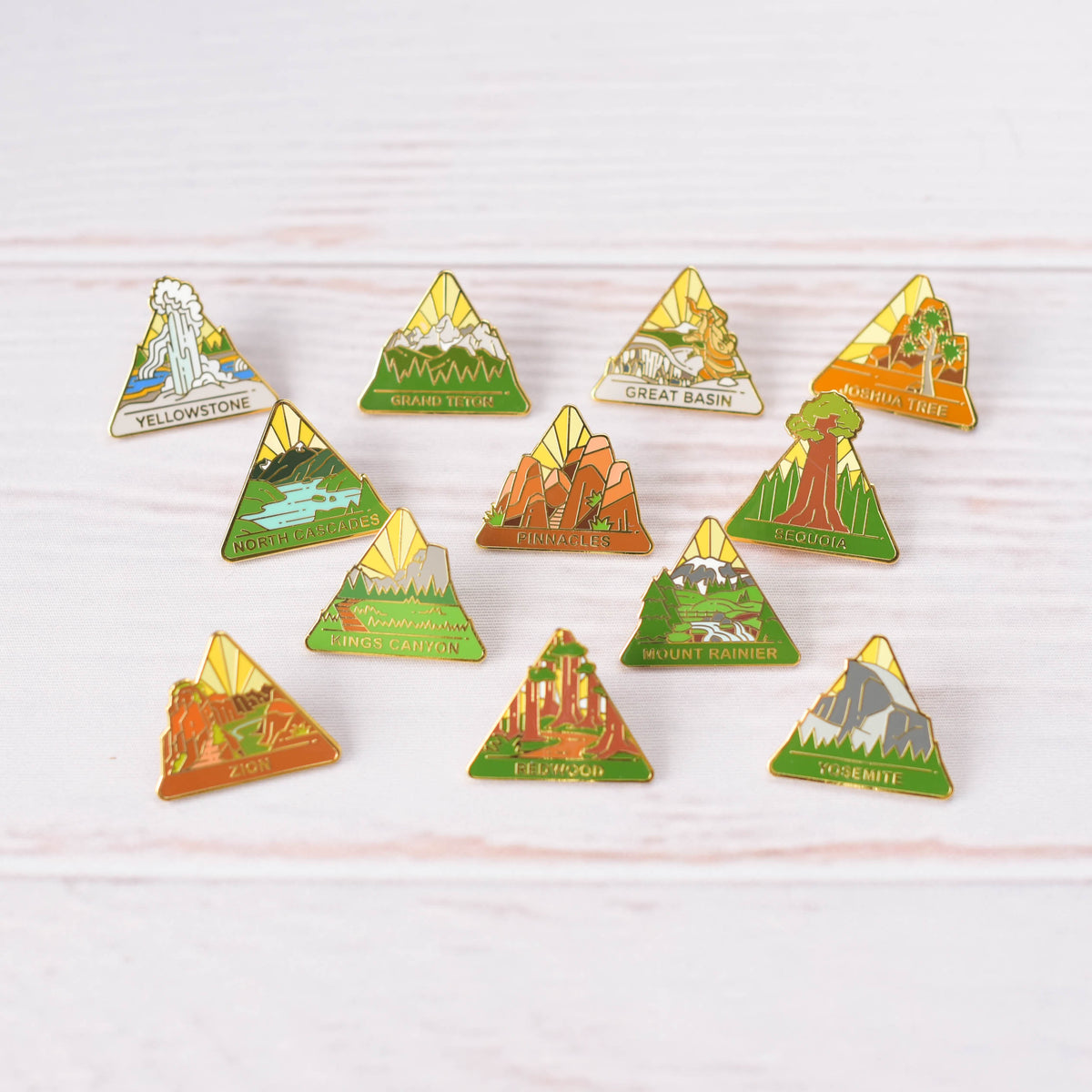 National Park Enamel Pins – Expedition Flag Co.